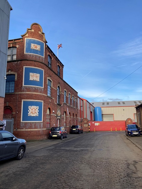 Old photo of our forge building